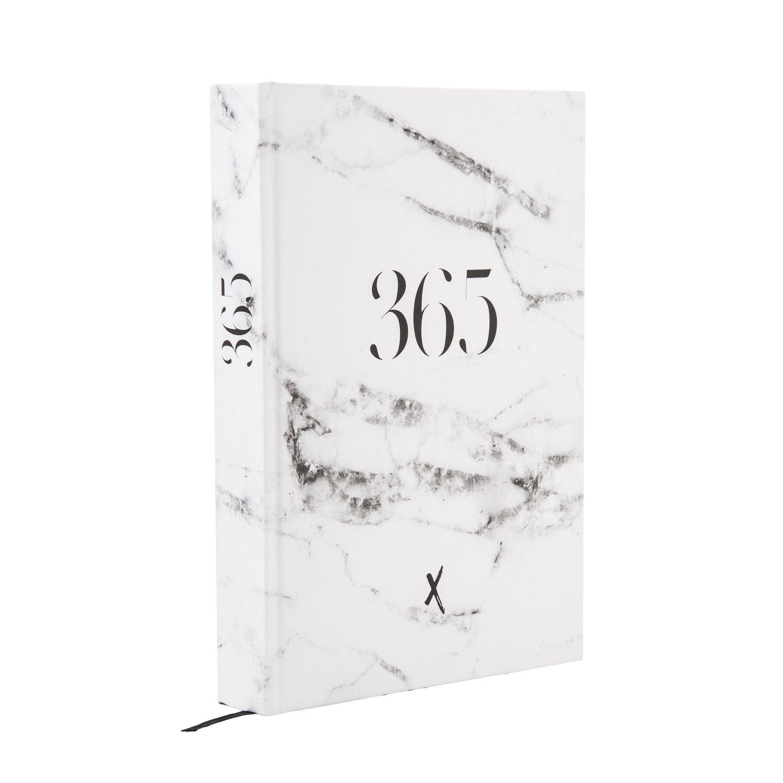 Notebook "365" ,A5, Marble White
